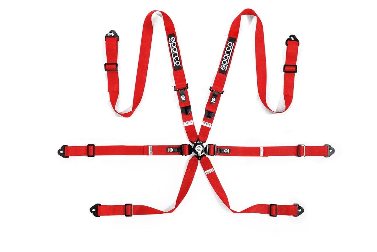 Sparco Comp H-2 PD 6 PT 2" Harness – True Performance Motorsport
